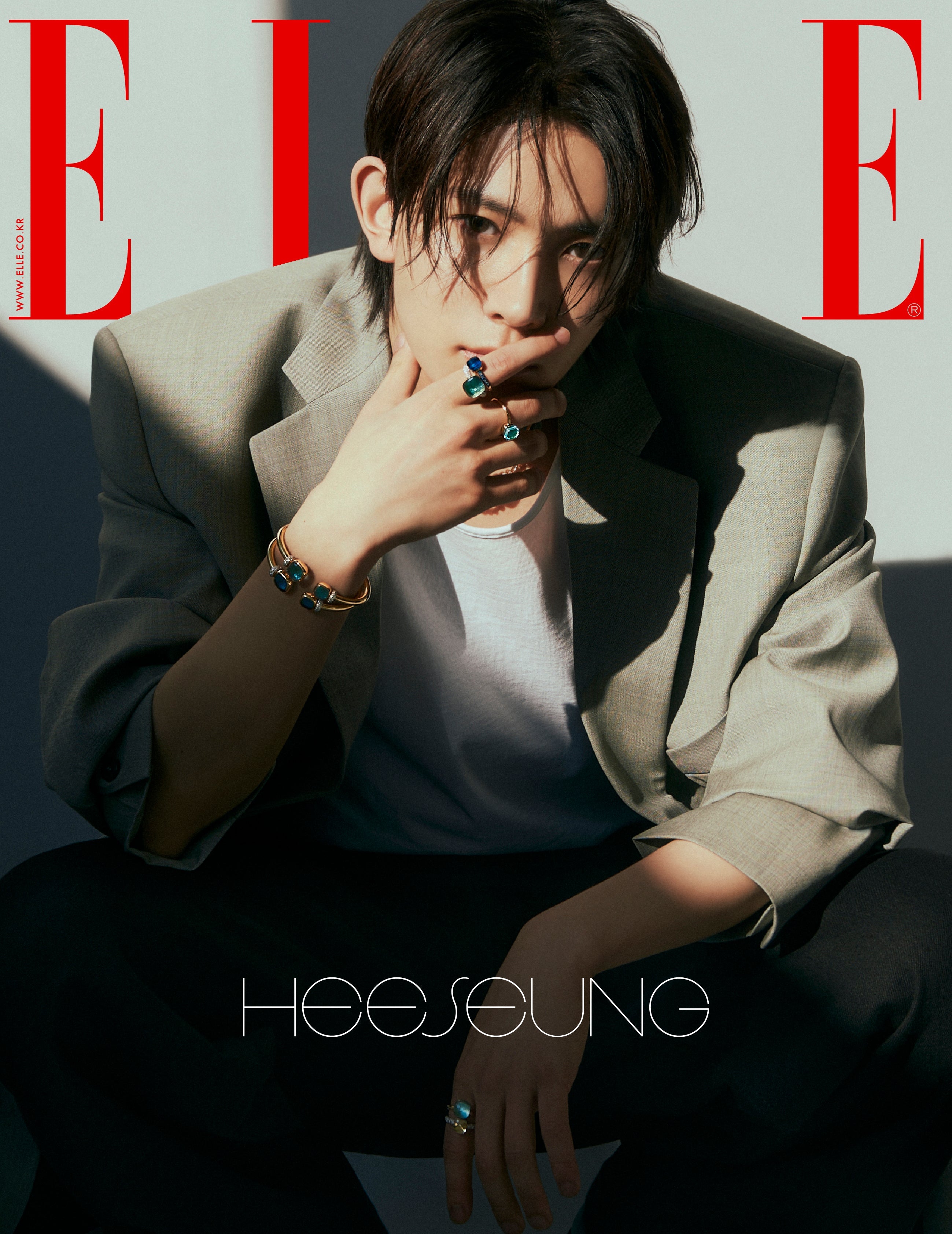 ELLE - [2025, April] - Cover : ENHYPEN HEESEUNG TYPE D - Baro7 Best Kpop Store