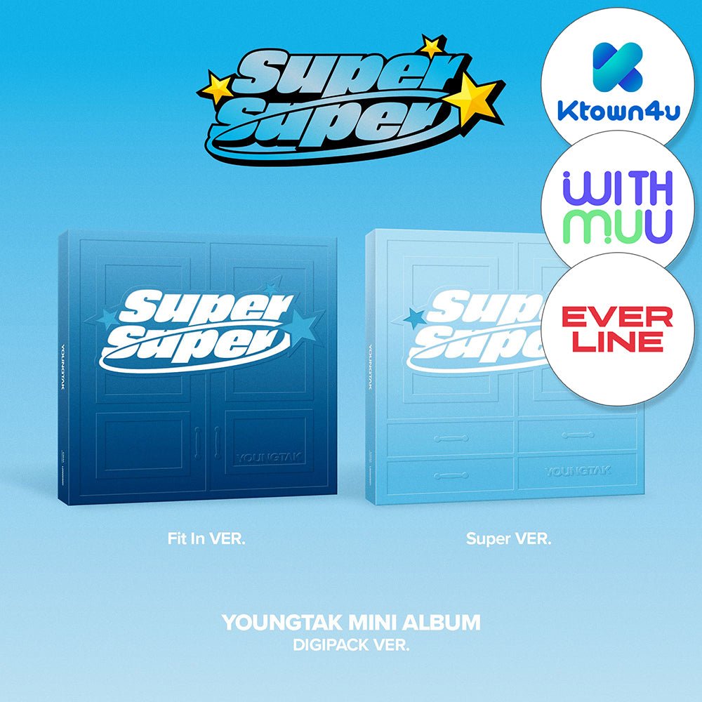 YOUNGTAK- Mini Album [SuperSuper] DIGIPACK Ver. - Baro7 Best Kpop Store