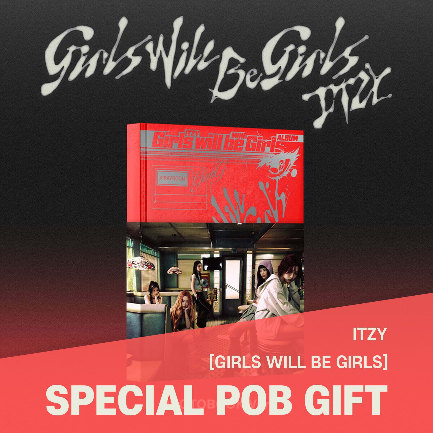 ITZY - [Girls Will Be Girls] Photobook Ver. / GIFT - Baro7 Best Kpop Store