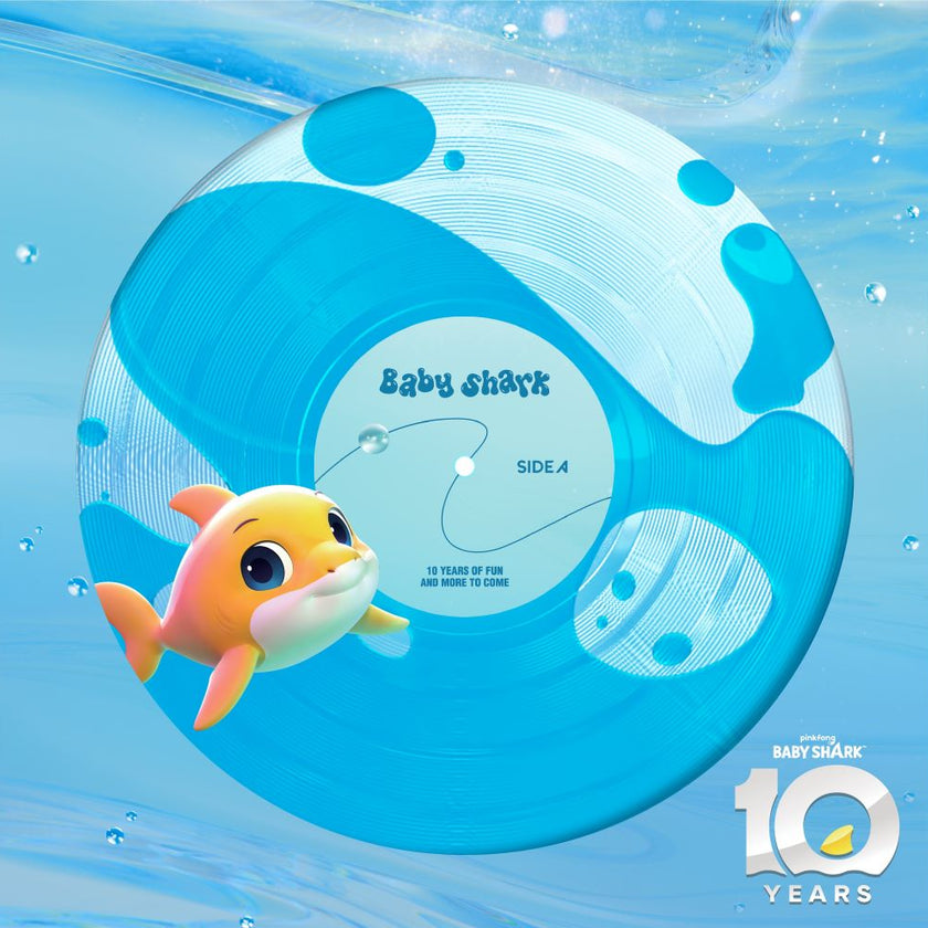 Pinkfong - [Baby Shark 10 Years Limied Edition] Summer Sky Color LP ...