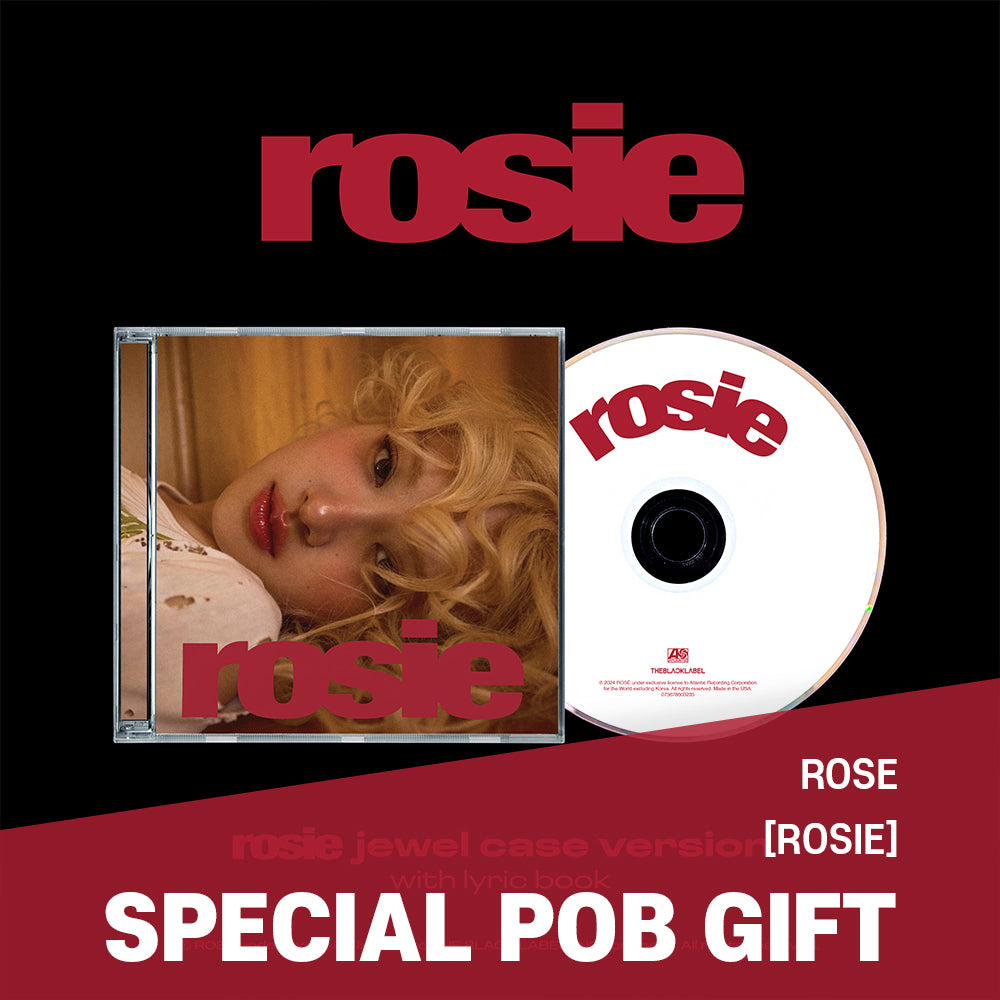 ROSÉ - 1st Studio Album [rosie] JEWEL Ver. / GIFT - Baro7 Best Kpop Store