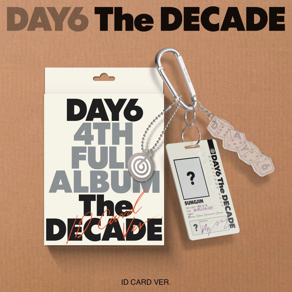 DAY6 - 4th Album [The DECADE] ID Card Ver. - Baro7 Best Kpop Store