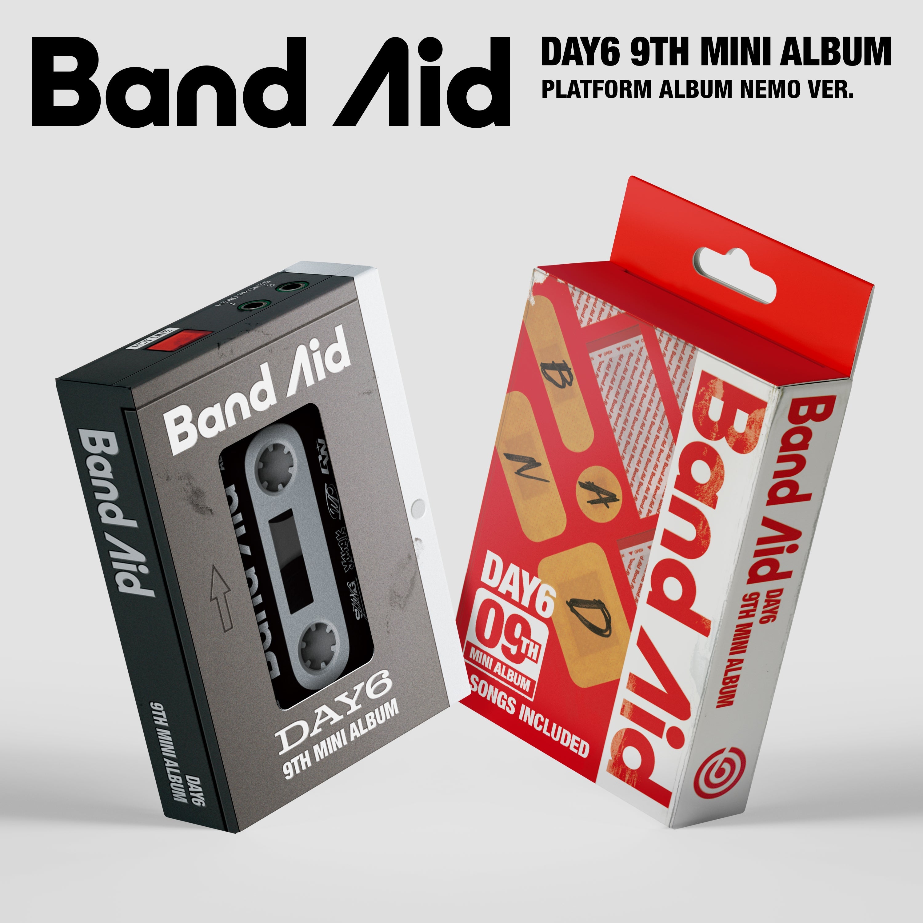 DAY6 - 9th Mini Album [Band Aid] PLATFORM ALBUM NEMO Ver. - Baro7 Best ...