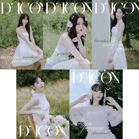 LE SSERAFIM - [DICON ISSUE N°14 : LE SSERAFI'M PURENESS] A TYPE - Baro7 Best Kpop Store