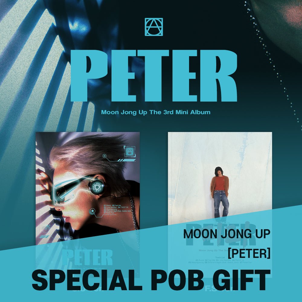 MOON JONGUP - 3rd Mini Album [PETER] Standard Ver. / GIFT - Baro7 Best ...