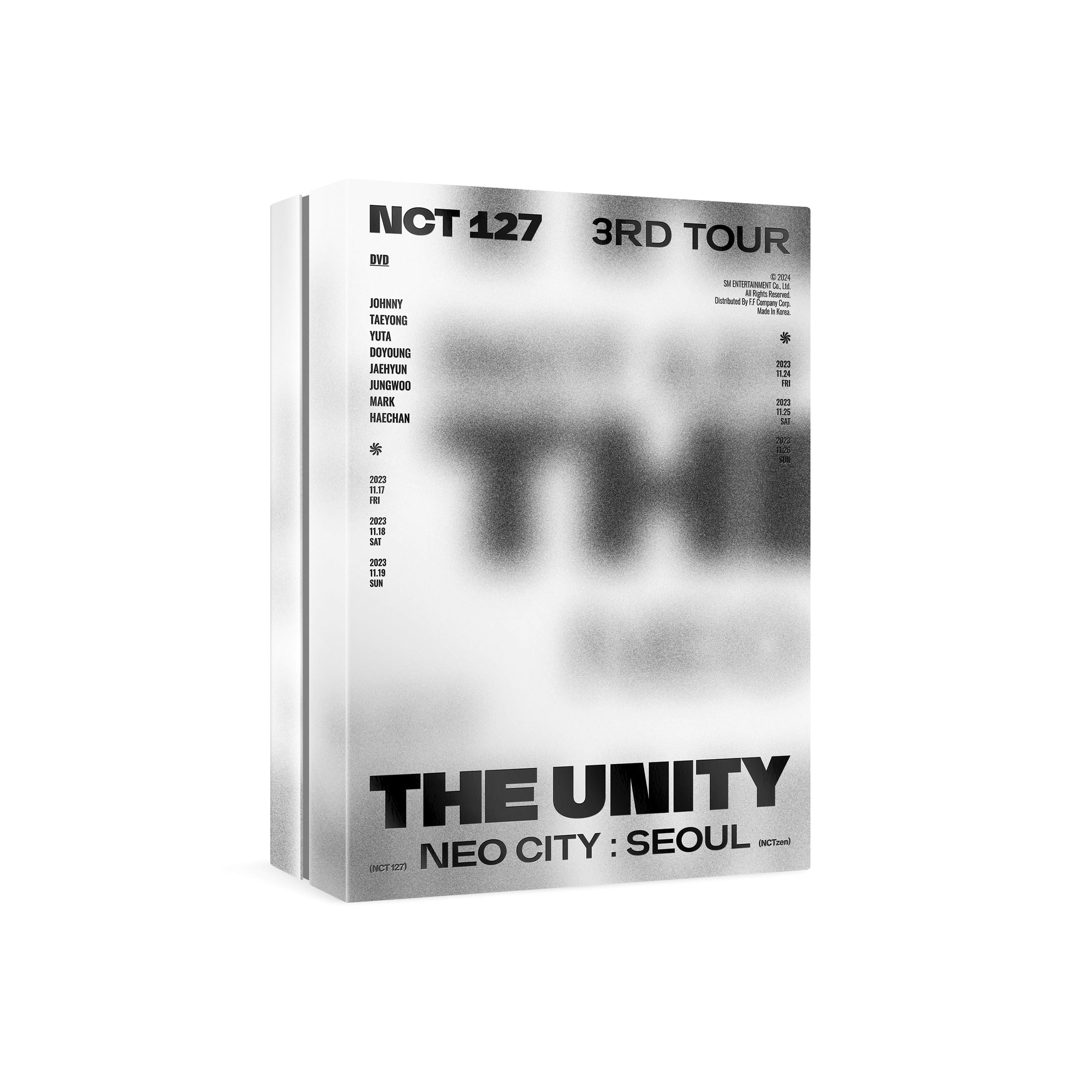 NCT 127 - 3rd Tour [NEO CITY : SEOUL - THE UNITY] DVD - Baro7 Best Kpop ...