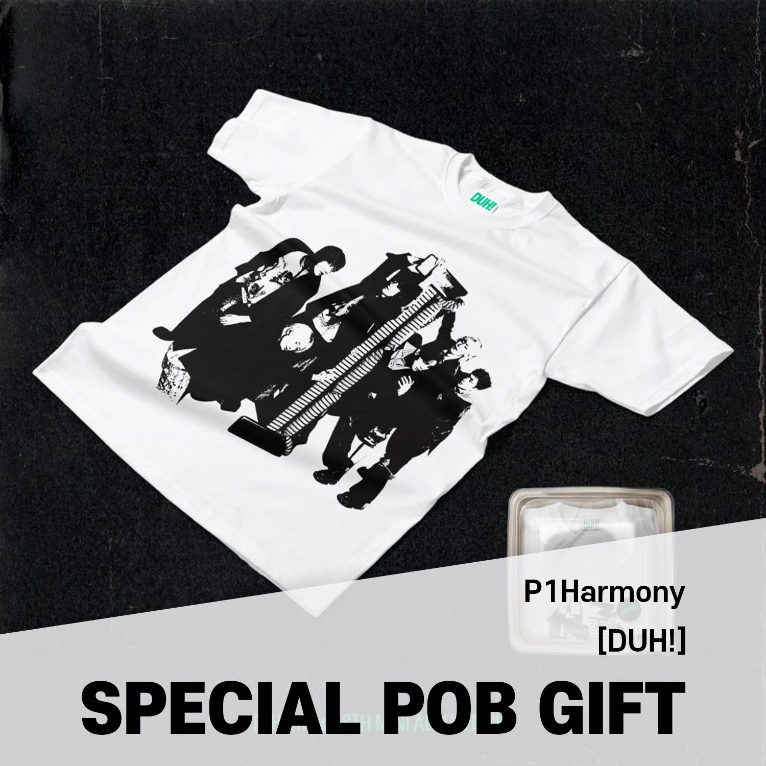 P1Harmony - 8th Mini Album [DUH!] Plain White T Ver. / GIFT - Baro7 ...