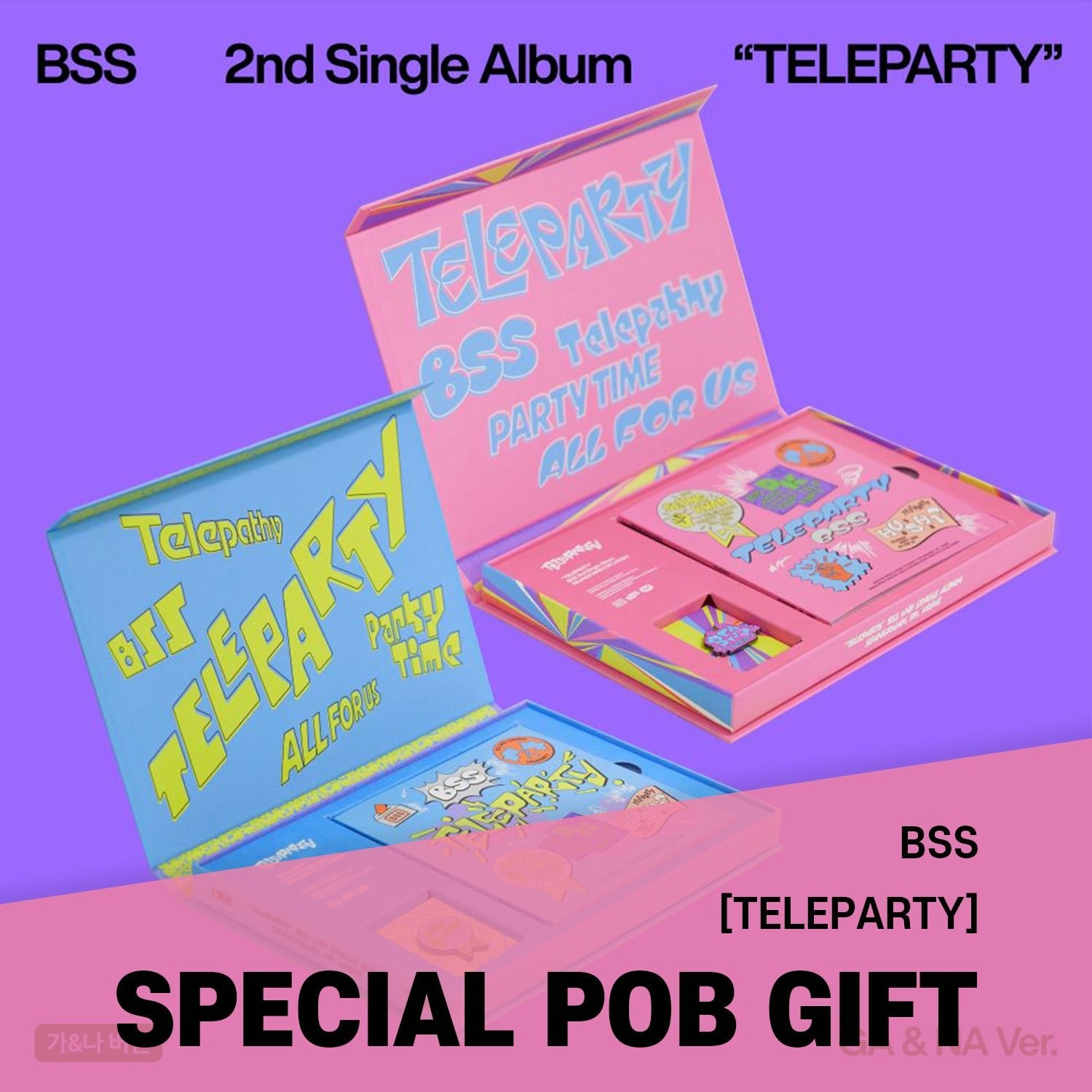 [SET] BSS - 2nd Single Album [TELEPARTY] Standard Ver. / GIFT - Baro7 ...