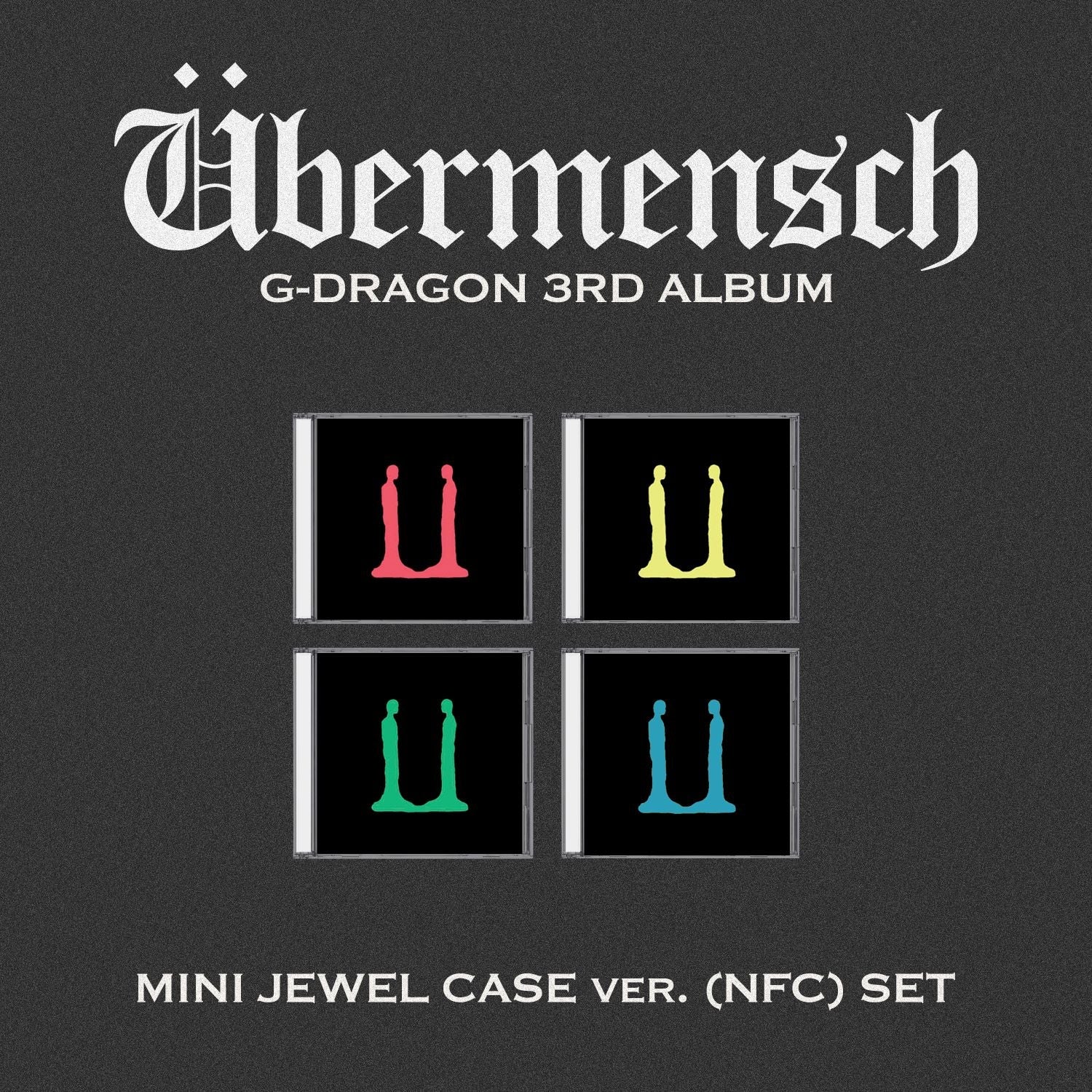 [SET] G-DRAGON - 3rd Album [Übermensch] MINI JEWEL Ver. (NFC) - Baro7 ...