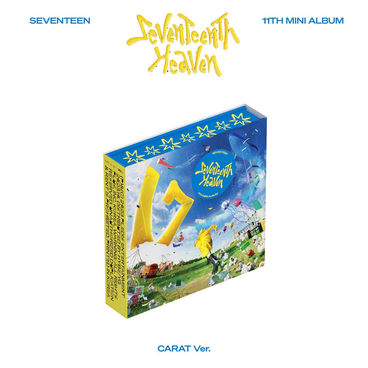 SEVENTEEN - 11TH MINI ALBUM [SEVENTEENTH HEAVEN] CARAT Ver. - Baro7 ...