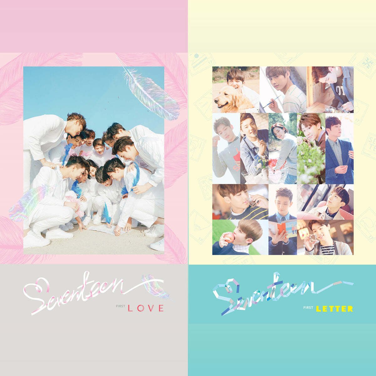 SEVENTEEN - 1ST ALBUM [FIRST ‘LOVE&LETTER’] RE-RELEASE - Baro7 Best ...