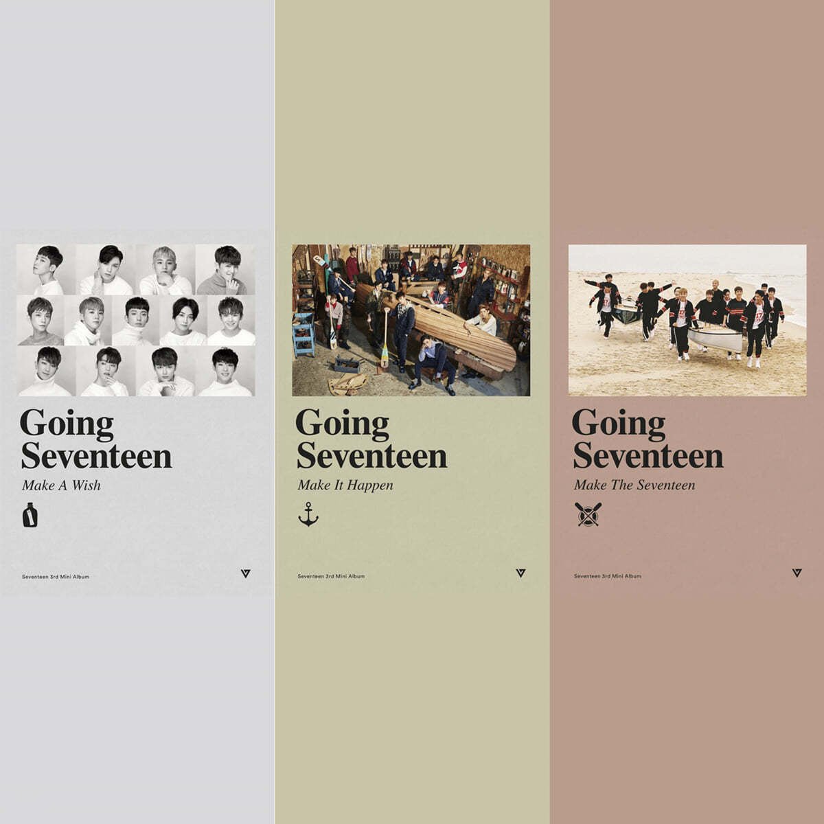 SEVENTEEN - 3RD MINI ALBUM [GOING SEVENTEEN] RE-RELEASE - Baro7 Best ...
