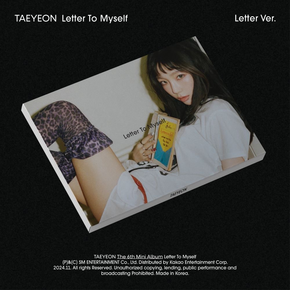 TAEYEON - 6th Mini Album [Letter To Myself] Letter Ver. - Baro7 Best ...