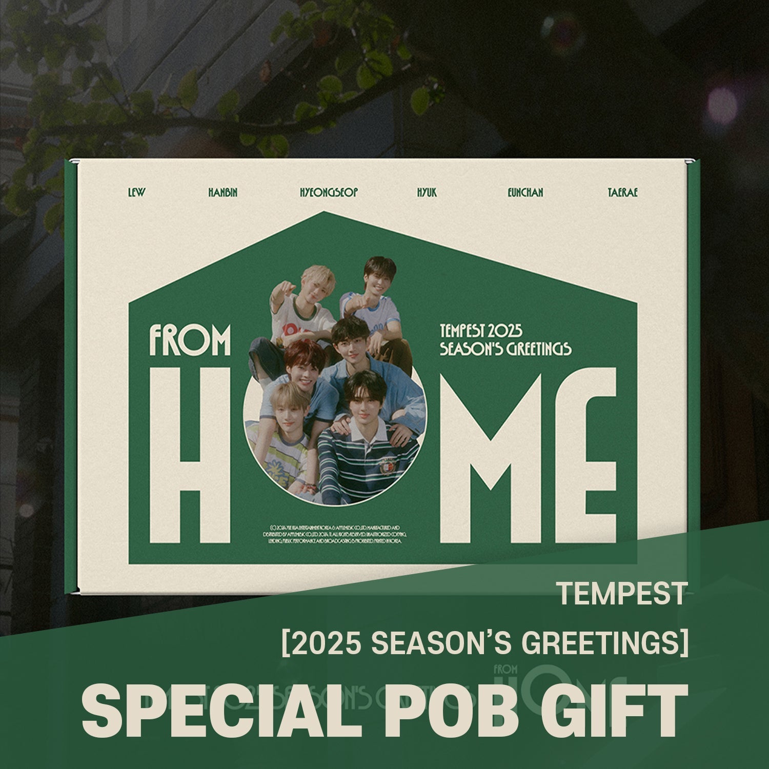 TEMPEST - 2025 SEASON'S GREETINGS [FROM HOME] / GIFT - Baro7 Best Kpop ...