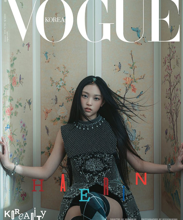 VOGUE - [2025, January] - Cover : HAERIN TYPE J - Baro7 Best Kpop Store
