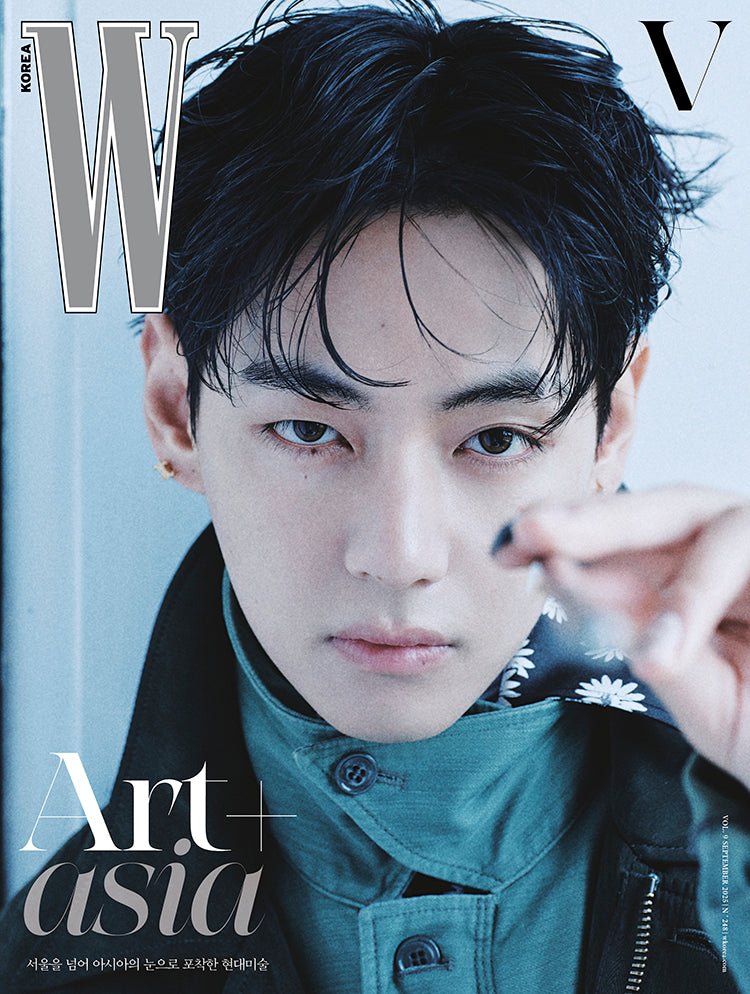 W Volume 9 - [2025, September] - Cover : BTS V TYPE A - Baro7 Best Kpop ...