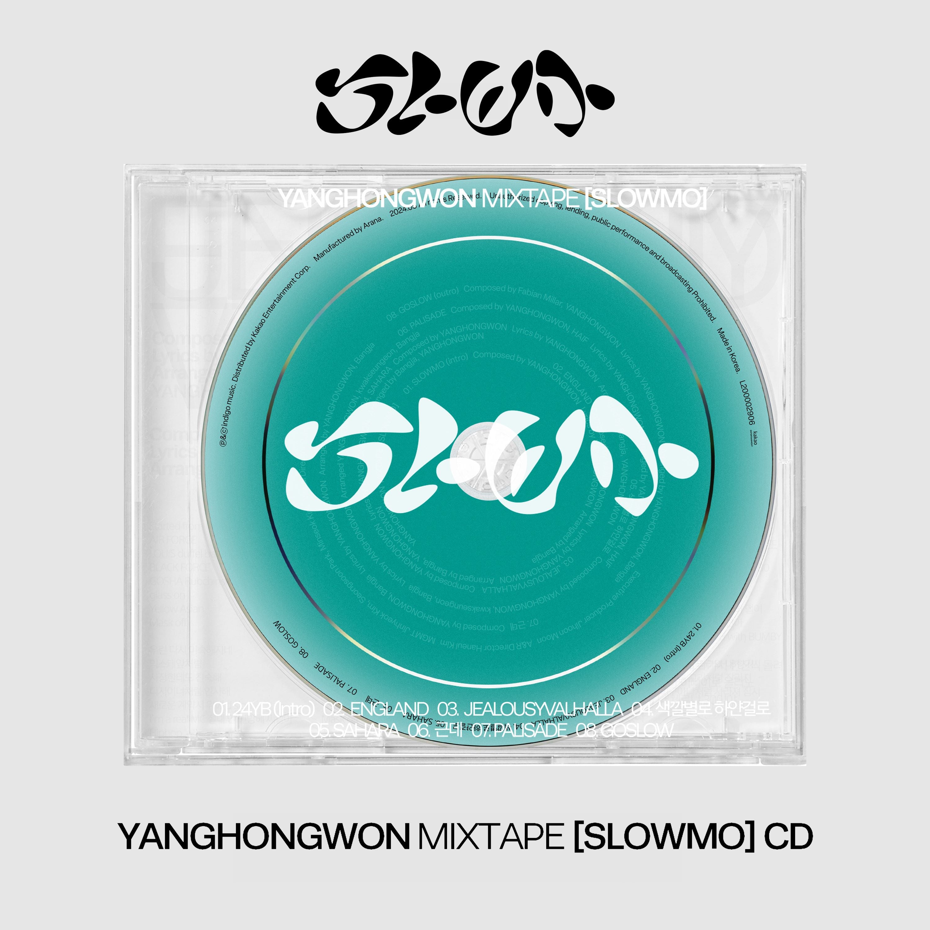 YANG HONG WON - Mixtape [SLOWMO] - Baro7 Best Kpop Store