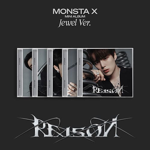 MONSTA X - 12TH MINI ALBUM [REASON] JEWEL Ver. - Baro7 Best Kpop Store